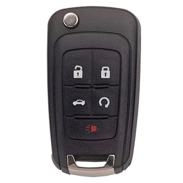LLave Con Control Chevrolet 5 Botones 315MHZ FCC:OHT01060512 | Autokey